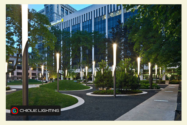 Modern or classic park light?