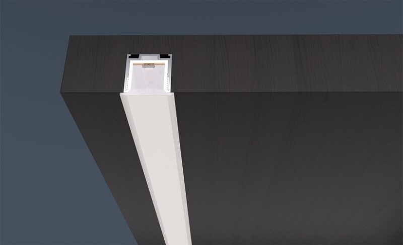 How to install recessed linear lights?